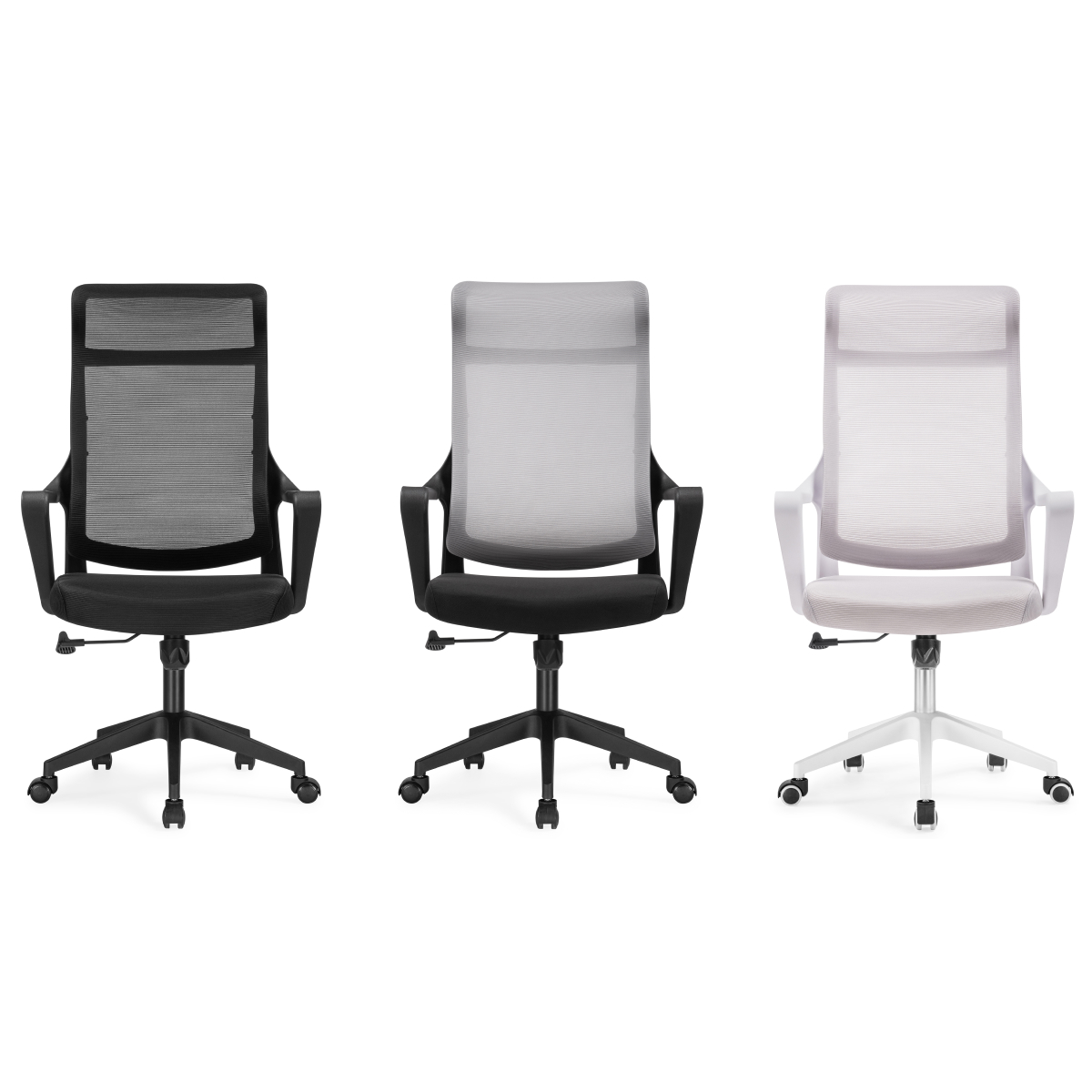 Компьютерное кресло Rino light gray / white — купить в Москве по цене 7 ...